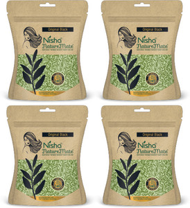 Nisha Nature Mate Henna Powder For Hair Color 45 gm each (Pack OF 4 ...