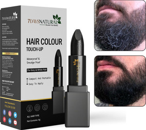 7days natural Instant Hair beard Colour Touch Up Stick - Natural Black ...