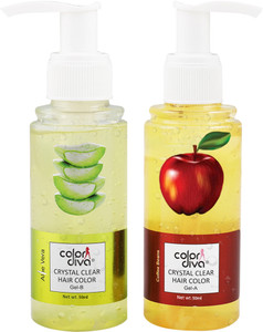 Color Diva No PPD Aloe Vera & Apple Cider Vinegar 50ml*50ml Crystal ...