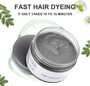 GFSU - GO FOR SOMETHING UNIQUE Temporary Grey Hair Color Wax Foe Men ...