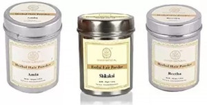 KHADI NATURAL amla reetha shikakai powder , amla reetha shikakai ...