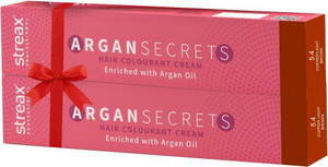 Streax Professional Argan Secrets Hair Colourant Cream 60g Pack 2 ...