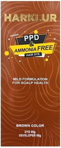HARKLUR BROWN PPD & AMMONIA Free Hair Dye , Brown - Price in India, Buy ...