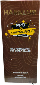 HARKLUR Brown Color PPD, Ammonia Free Hair Dye, 60g , Brown - Price in ...