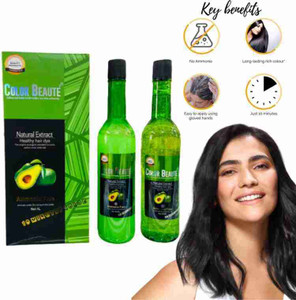 Color Beaute NATURAL EXTRACT HEALTHY HAIR DYE , BLACK - Price in India ...