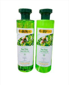 BEAUTE BLANC TEA TREE HAIR GEL COLOR , BLACK - Price in India, Buy ...