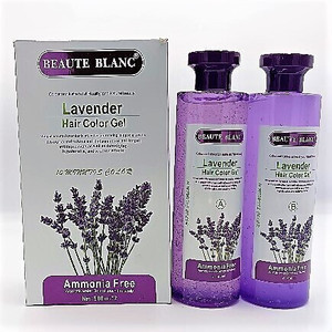 BEAUTE BLANC New Lavender Hair Color Gel 1000 Ml , Black - Price in ...