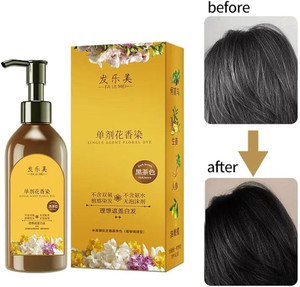 MIHIT Original Japanese hair dye shampoo long lasting , BLACK - Price ...