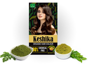 Dr. Jain's Keshika Organic Hair Colour for Grey Hair , Black - Price in ...