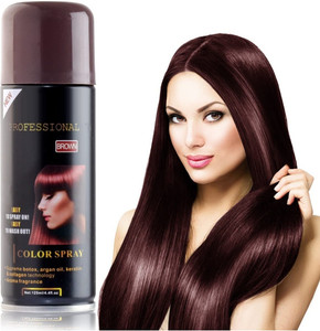 MYEONG PROFESSIONAL Temporary Hair Color Spray , Brown - Price in India ...