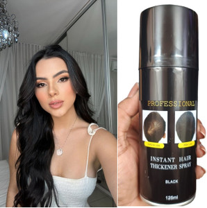 GABBU Best Instant Hairstyle Temporary Hair Color spray black Hair ...