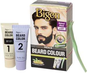 Bigen Men's Beard Color B101 , Natural Black 101 - Price in India, Buy ...