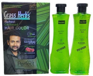 Grass Herbs Natural Black Hair Dye , Black - Price in India, Buy Grass ...