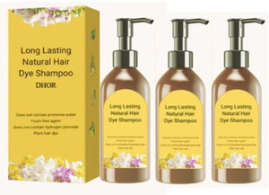 RRLOOK NEW japanese hair dye shampoo long lasting , BLACK , BLACK ...