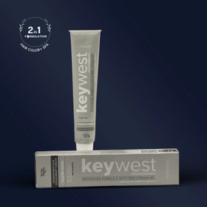 Keywest Professional Hair Color Tube No. 3, 80gm , Dark Brown - Price ...