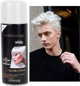 Arcanuy White instant & temporary hair color spray , white - Price in ...