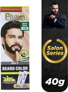 Bigen Professional Beard Color B102 , Brown Black - Price in India, Buy ...