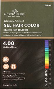 Sacred Herbs Ammonia & PPD Free Semi Permanent Natural Gel Hair Color ...