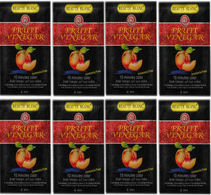 BEAUTE BLANC FRUIT VINEGAR HAIR COLOR POUCH PACK OF 8 , BLACK - Price ...