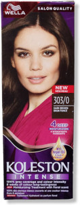 Wella Koleston Hair Color - Dark Brown 303/0 New Packing , Dark Brown ...