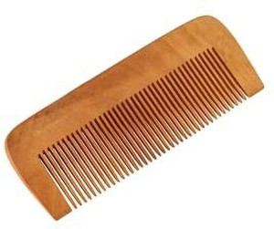 Lenon Handmade Neem Wood Broad Tooth,Anti-Dandruff Comb For Men And ...