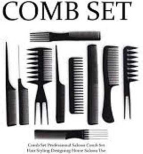 Mecovip Set of 10 Professional Hair Cutting & Styling combo set - Price ...