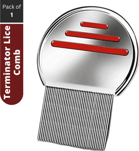 VEENXT Nit Free Terminator Lice Comb, Stainless Steel Lice & Nits ...