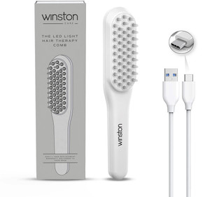 Winston Rechargeable Led Comb for Hair Therapy and Growth for Men and ...