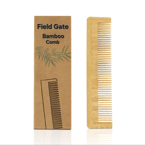 bamboo world Bamboo Handmade Comb Pocket Size Sleek Easy Anti Static ...