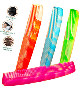 APSS Hair Comb,Plastic Comb/Kangi,Kanga,Kanghi (Pack Of 4 ) ( color ...