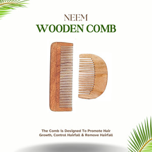DAUMI Organic Neem Wood Combs 100% Handmade, Anti-Dandruff (Mini Comb ...