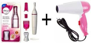 WILLA COMBO 2 IN 1 Hair Straightener & Curler|1000W Hair Dryer Hot/Warm ...