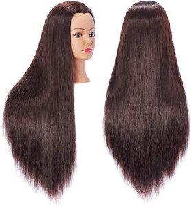 A H S Synthetic hair Dummy For hair Styling Practice/Cutting hair With ...