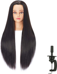 Osen Creations Styling Training Head Synthetic Fiber Mannequin Doll ...