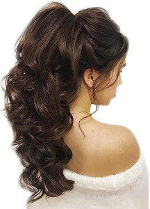 VIVIAN natural looks step cut clutcher Extension Hair Extension Price ...
