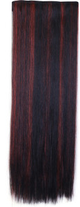 NEAAMA HAIR AND BEYOND Synthetic 5 Clip Extensions for Girls and Women ...