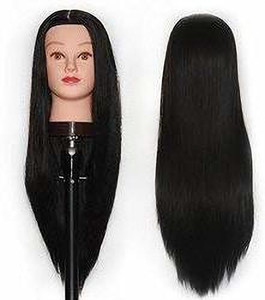 Crazy Hair Synthetic Extensions and Wigs Saloon,Dummy,raining Head For ...