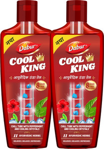 Dabur Ayurvedic Cool King | Thanda Tel | Up to 8 hours of refreshing ...