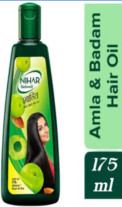 NIHAR Shanti Badam Amla kesh Oil pack of 1 (175)Ml Hair Oil - Price in ...