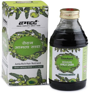 Hamdard Roghan Amla Sada -Care PACK OF 2 Hair Oil - Price in India, Buy ...