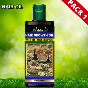 Phillauri Herbal Hair Oil For Makes Hair Thick And Stronger Hair Oil ...