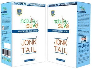 Nature Sure Jonk Tail Hair Oil for Men and Women - 2 Packs (150 ml Each ...