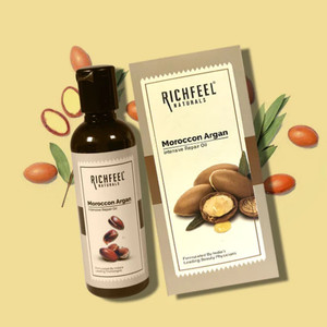 RICHFEEL Moroccan Argan Hair Oil - Price in India, Buy RICHFEEL ...