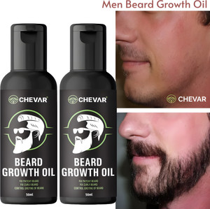 Chevar Beard For Beard Growth and for Men Hair Oil - Price in India ...