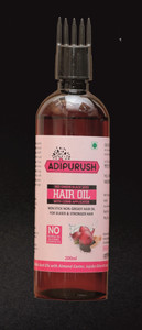 ADIPURUSH Onion Oil for Hair Regrowth Aryuvedic Hair Oil (200 ml) Hair ...