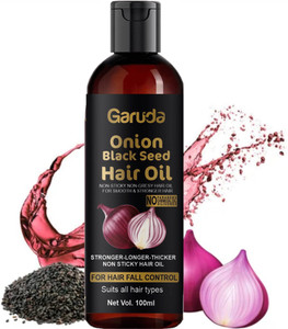 Garuda Natural Hair Growth Oil | With Onion, Bhringraj, Shikakai, Amla ...