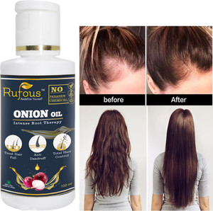 Rufous Permium Onion Hair Oil for Hair Growth, Hair Fall Control ...