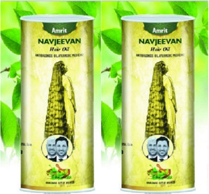 Rimsam AMRIIT NAVJEEVAN AYURVEDIC MEDICATED HAIR OIL 100 ML PACK 2 Hair ...