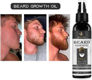 GROOVY Power Full Beard Growth Hair Oil (50 ml) Pack of 1 Hair Oil ...