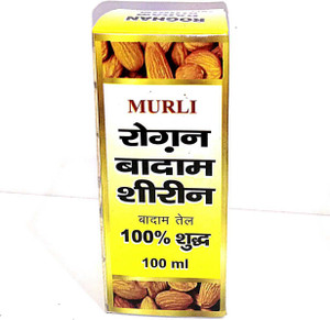 MURLI Roghan Badam Shirin Oil 100% Pure Almond Oil For Healthy Brain ...